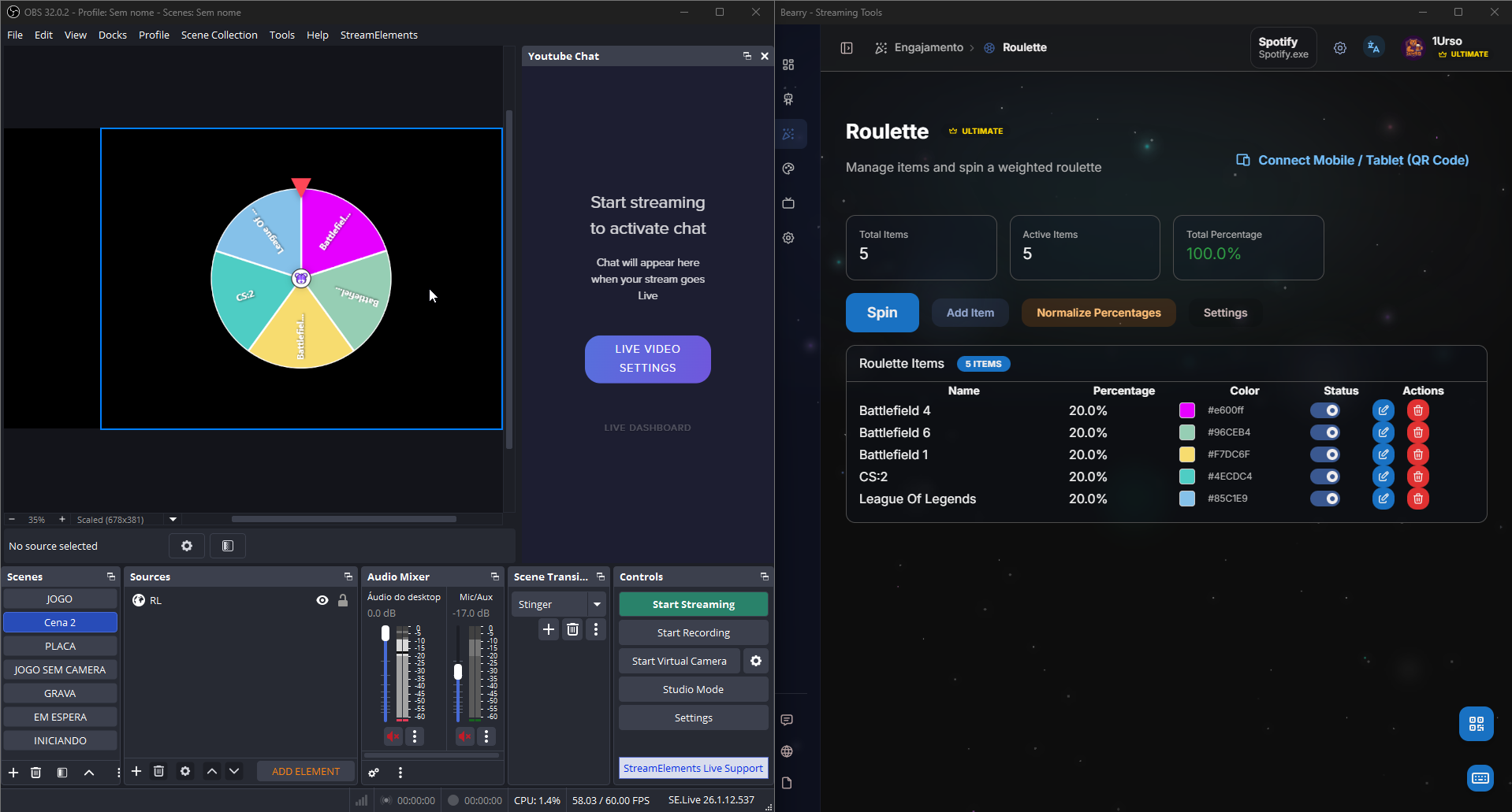 Bearry - Streaming Tools
