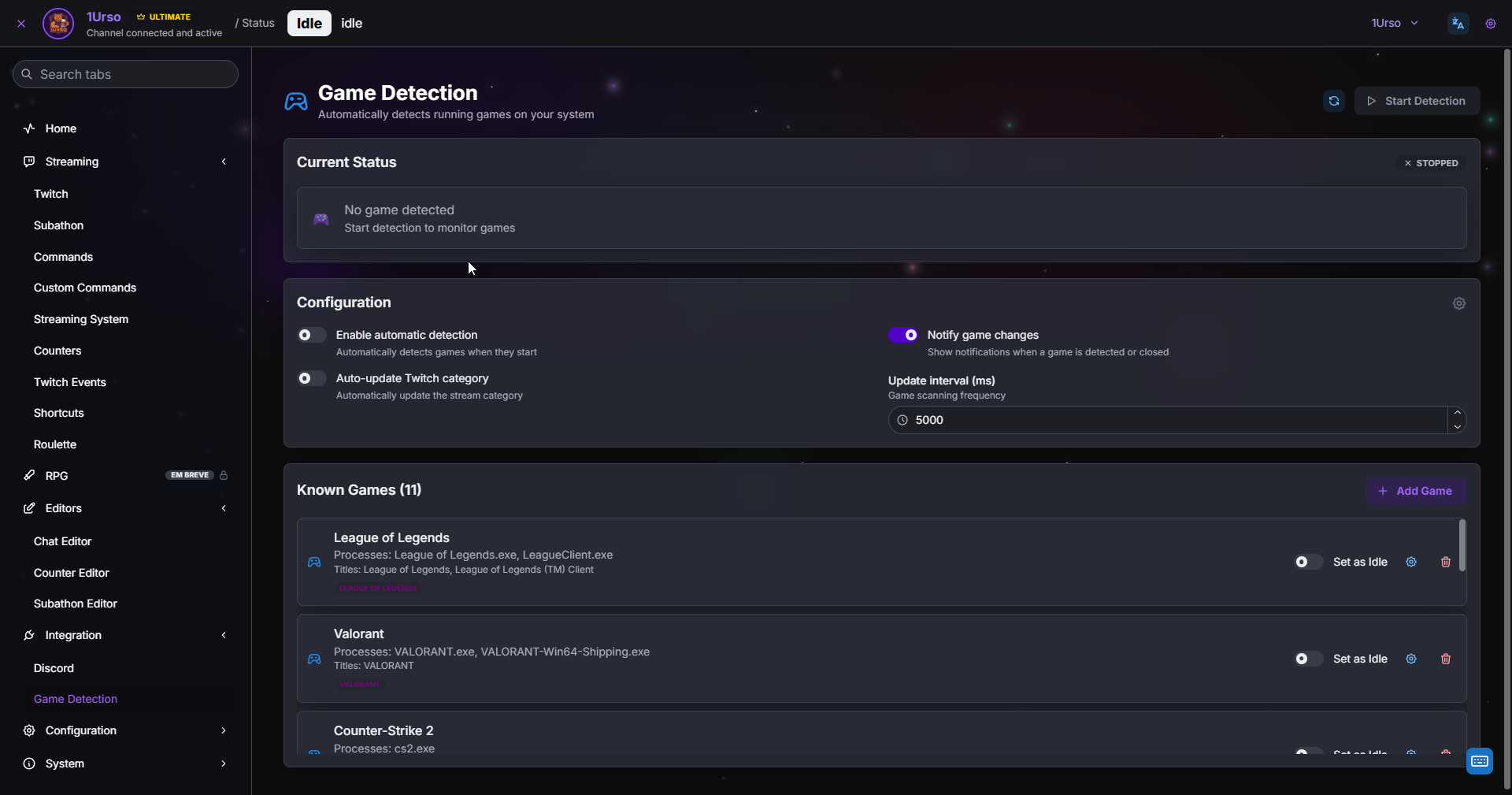 Bearry - Streaming Tools